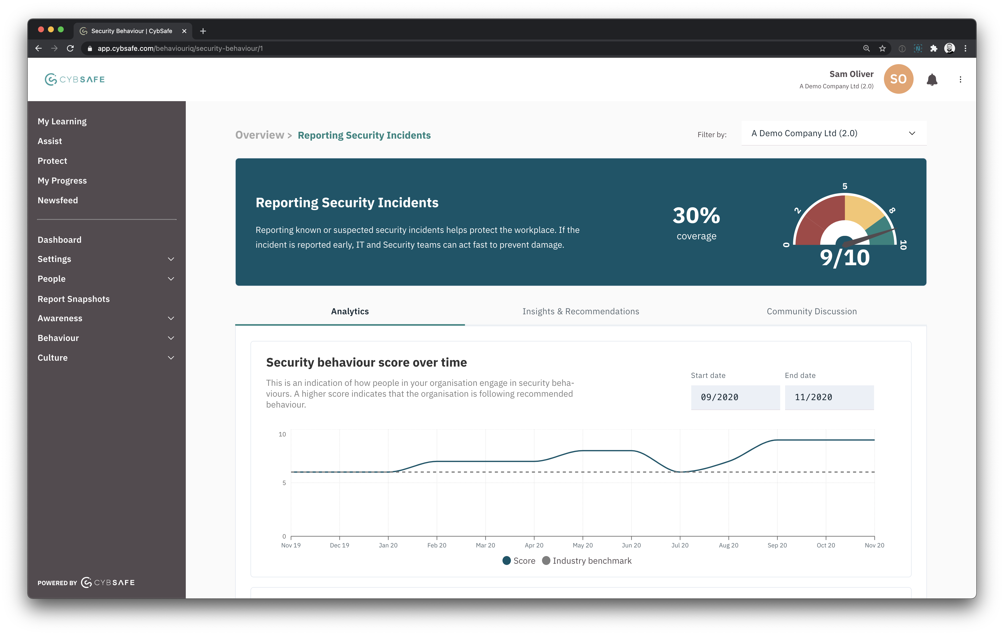 CybSafe Reviews, Cost & Features | GetApp Australia 2025