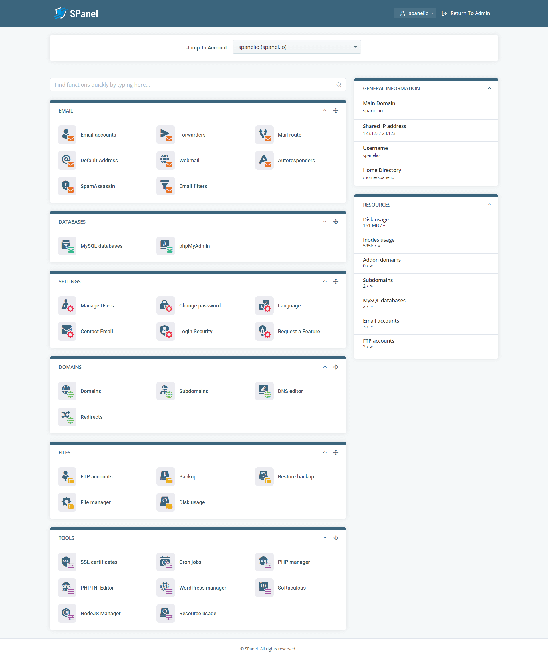 SPanel Software Reviews, Demo & Pricing - 2024