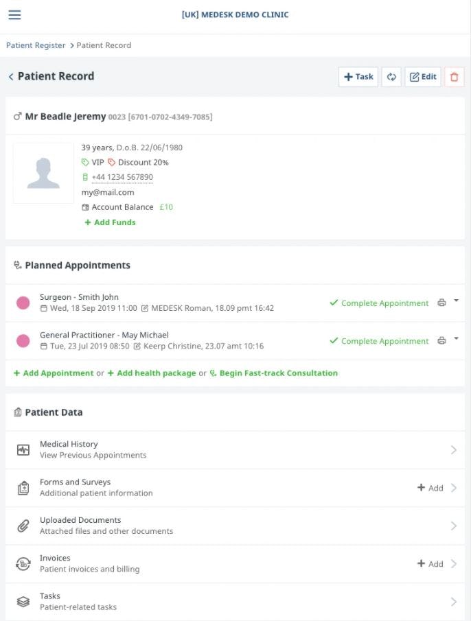 Medesk: precios, funciones y opiniones | GetApp Colombia 2023