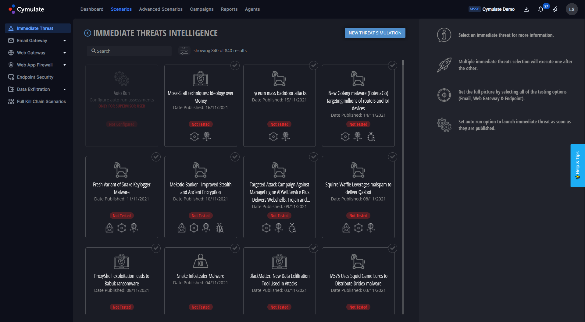 Cymulate: precios, funciones y opiniones | GetApp Chile 2024