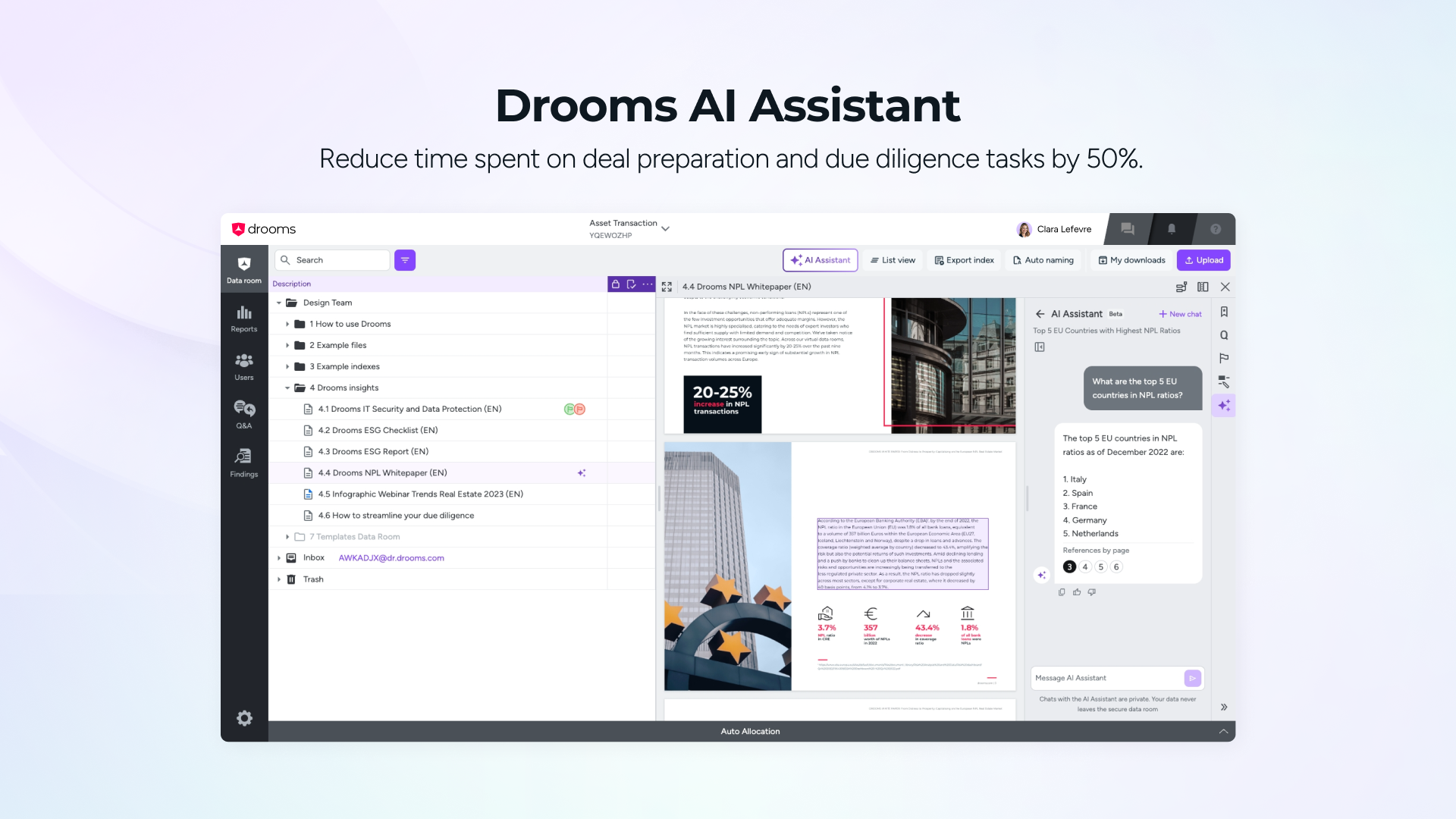 Drooms - Opiniones, precios y características - Capterra España 2025