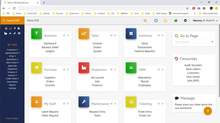 Genie ERP Price, Features, Reviews & Ratings - Capterra India