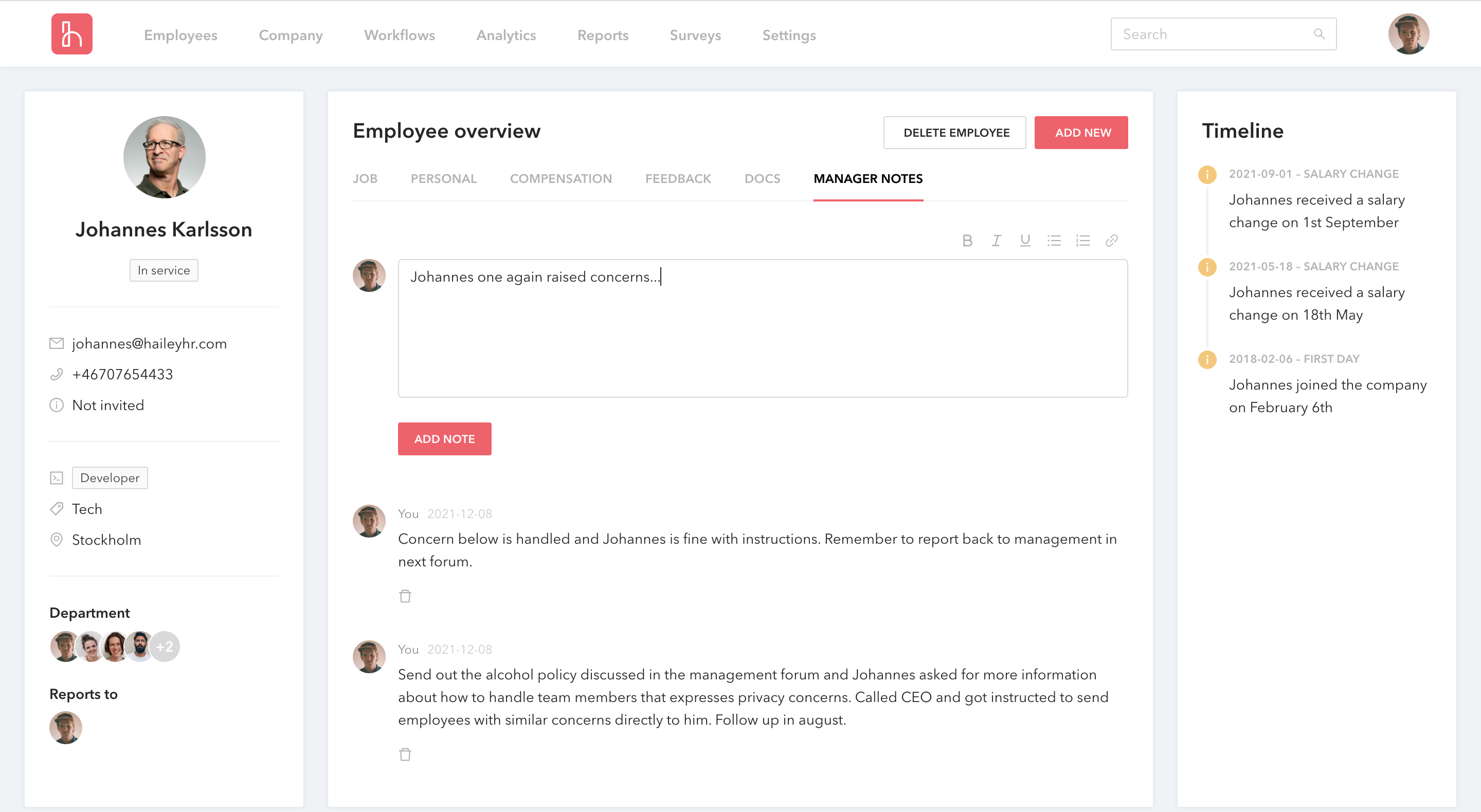 Hailey HR Software - 2023 Reviews, Pricing & Demo