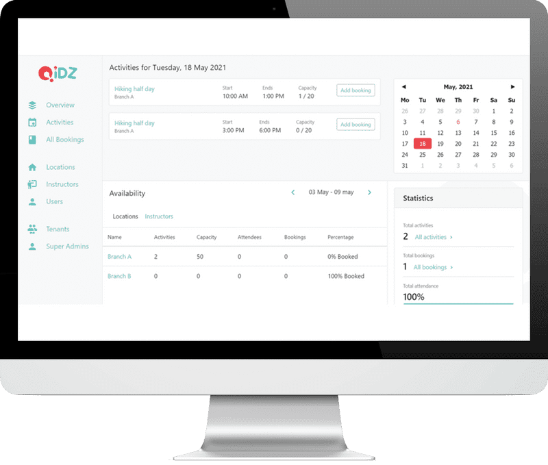 QiDZ Booking Platform Pricing, Alternatives & More 2025 | Capterra