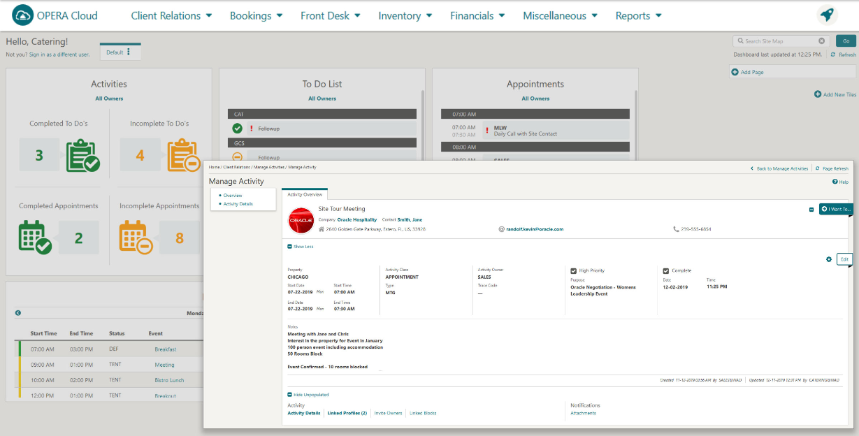 OPERA Sales and Event Management Software - 2025 Reviews, Pricing & Demo
