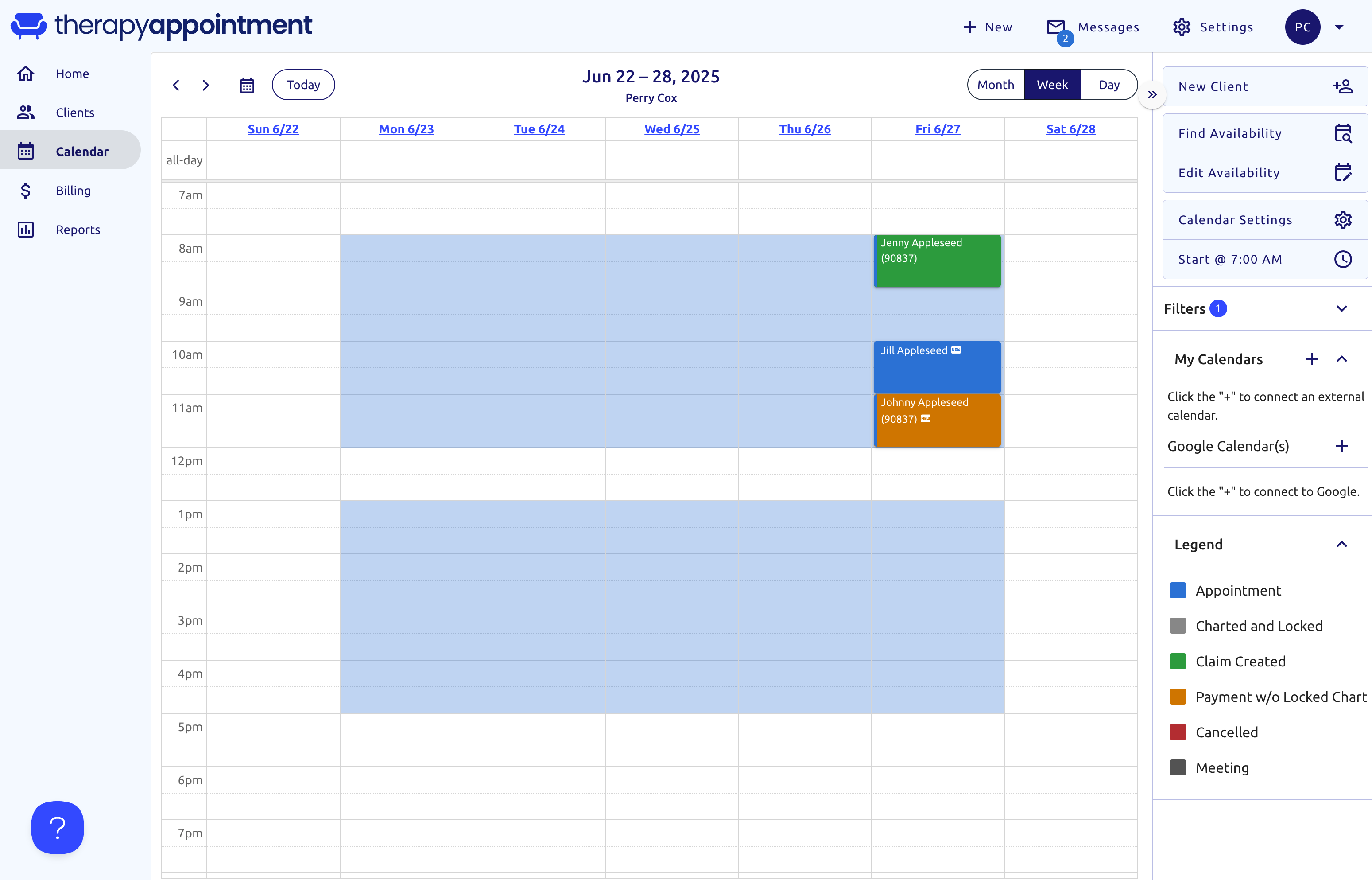 TherapyAppointment - Opiniones, precios y características - Capterra ...