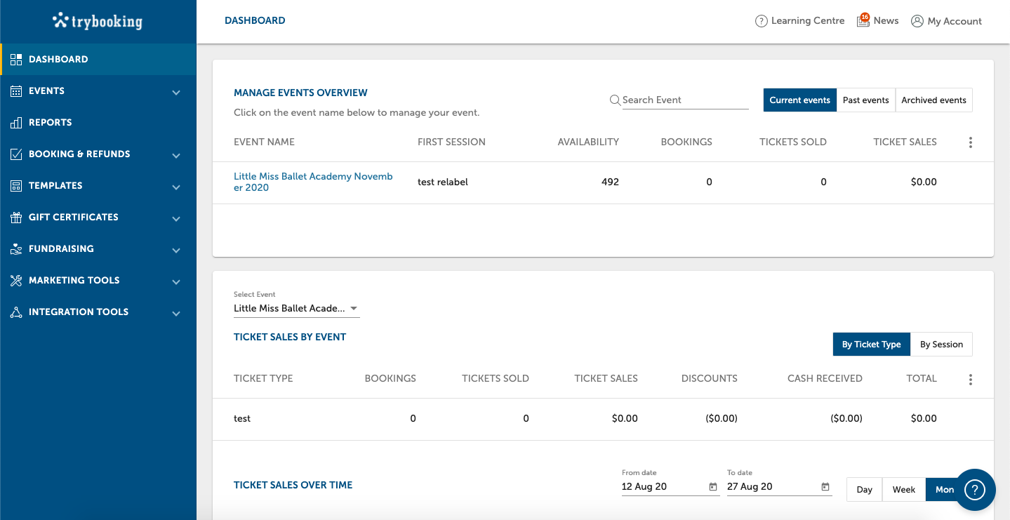 TryBooking Software - 2025 Reviews, Pricing & Demo