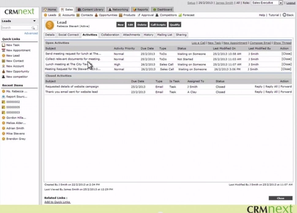 CRMnext Software - 2021 Reviews, Pricing & Demo