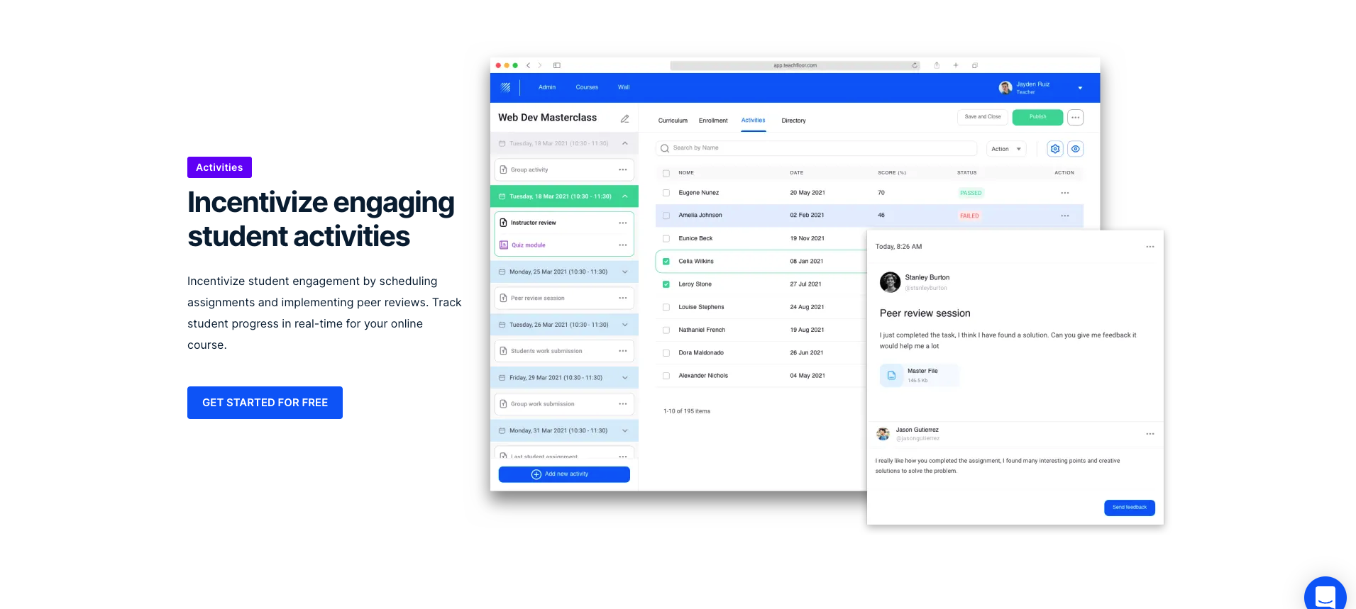 Teachfloor Software Reviews, Demo & Pricing - 2023