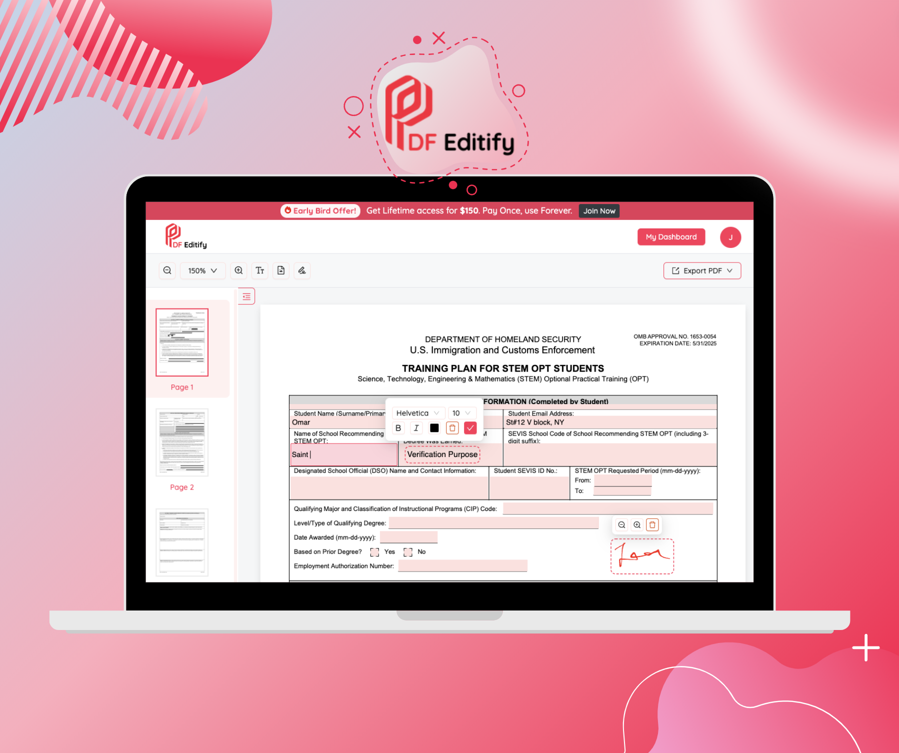 PDF Editify Software - 2025 Reviews, Pricing & Demo