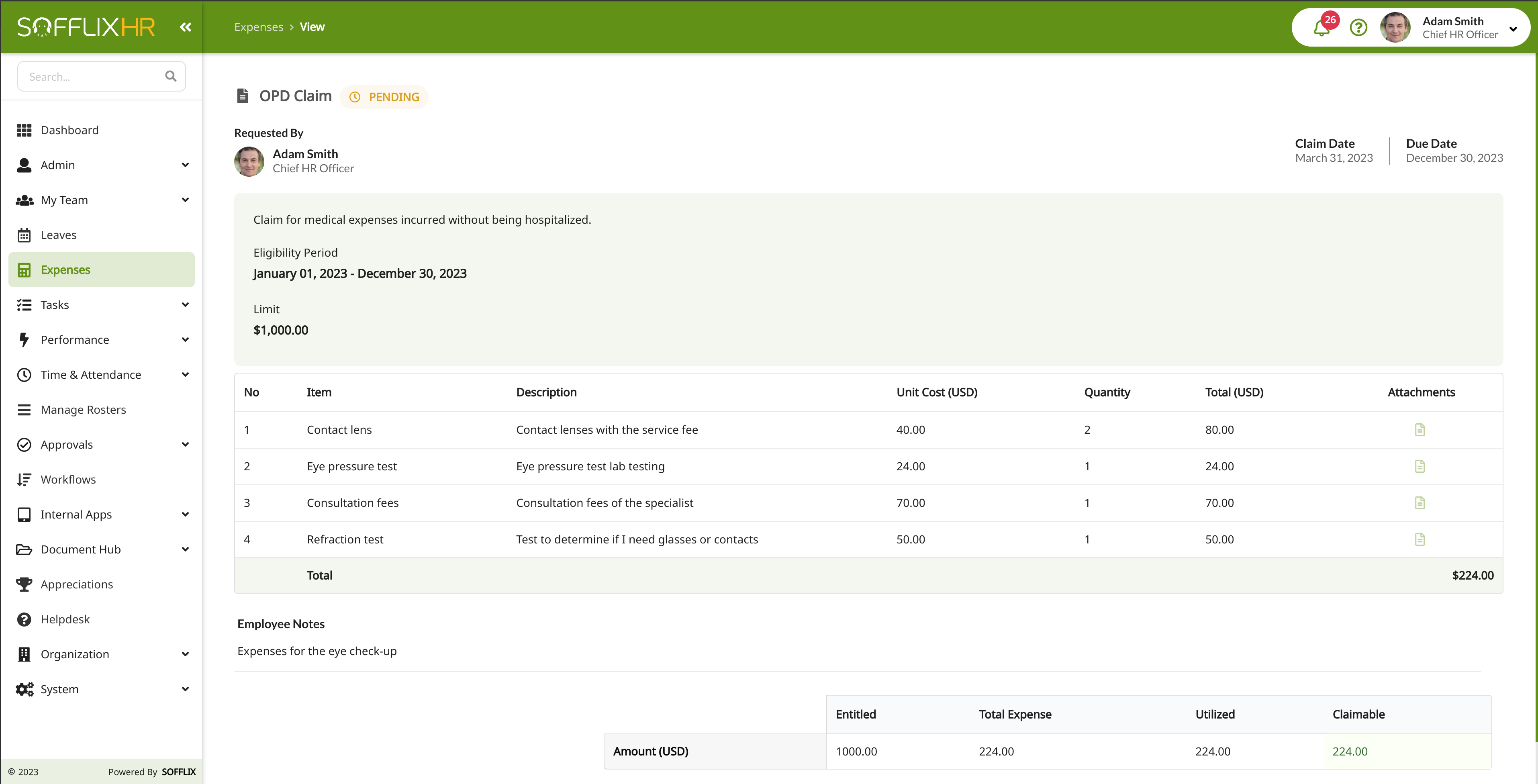 SOFFLIX HR Reviews, Cost & Features | GetApp Australia 2025