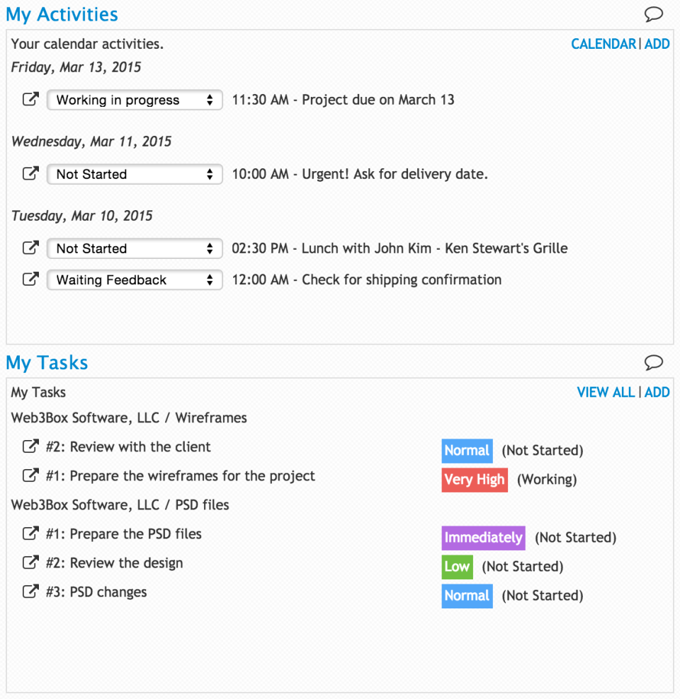 W3B Project Management - Prix, tarif, abonnement et avis | GetApp ...