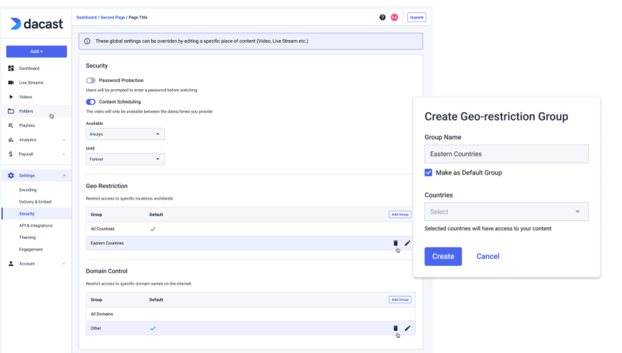 Dacast Software - 2024 Reviews, Pricing & Demo