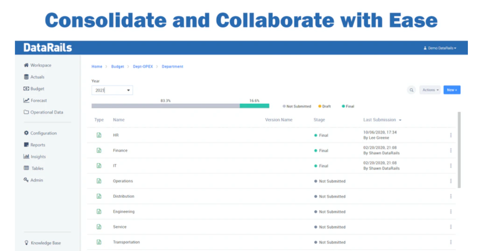 DataRails Pricing, Alternatives & More 2022 - Capterra