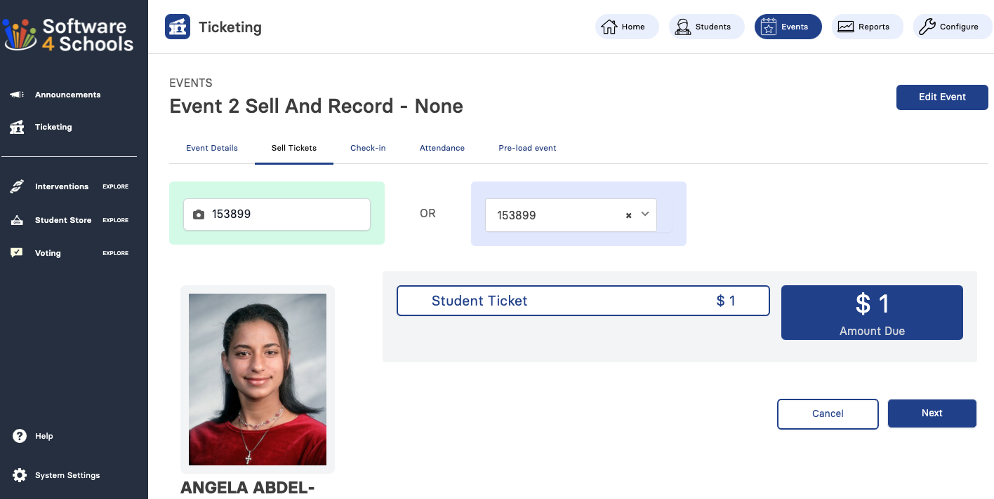 Ticketing 4 Schools Reviews, Cost & Features | GetApp Australia 2025