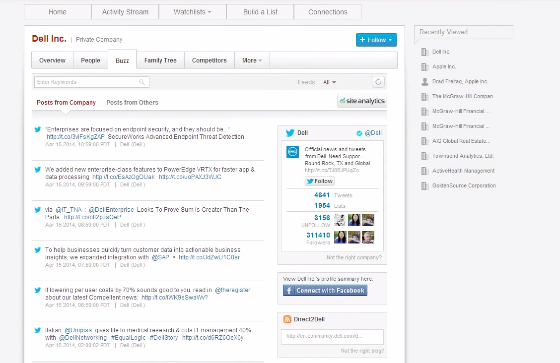 InsideView | Reviews, Pricing & Demos - SoftwareAdvice IE