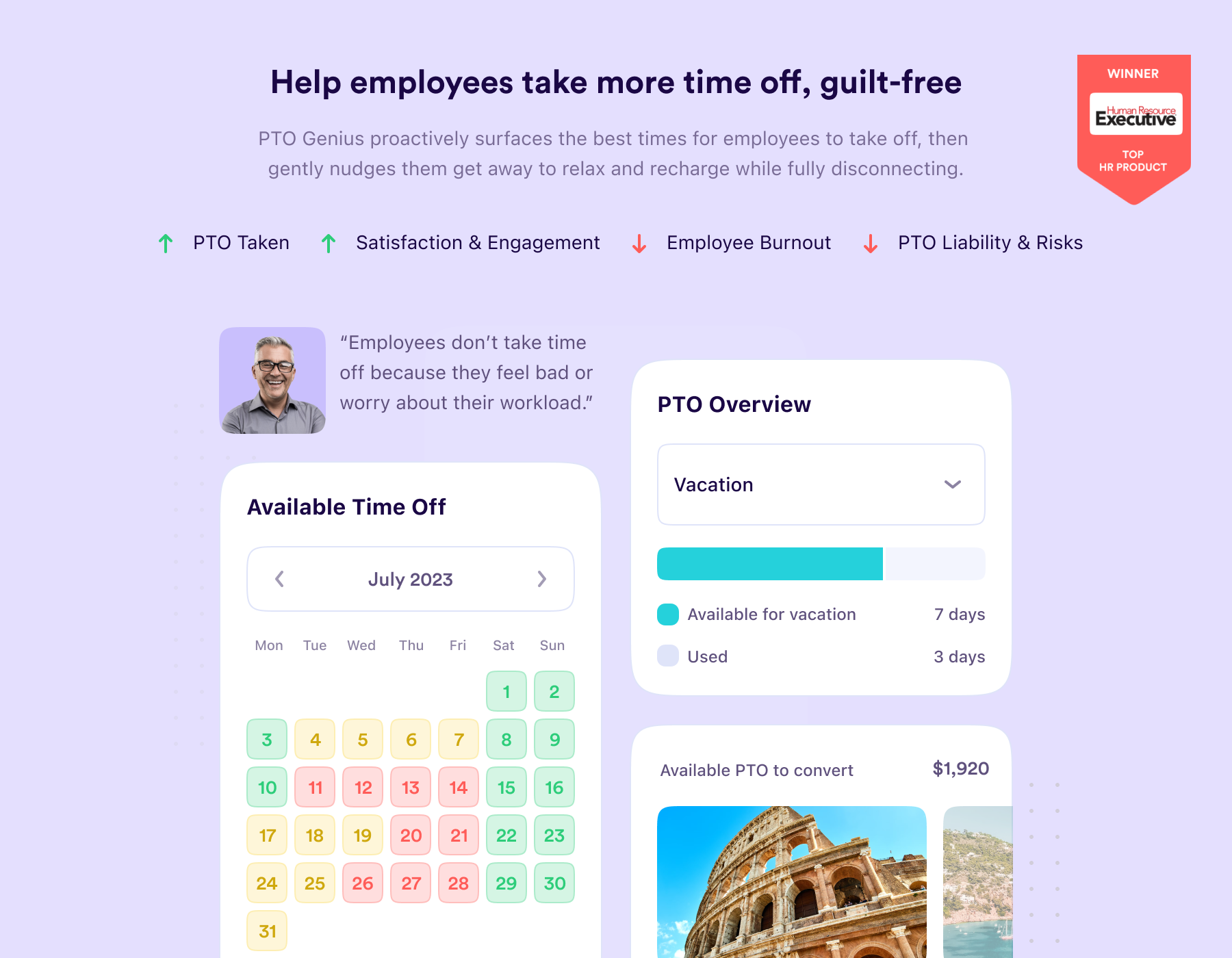 PTO Genius Software - 2023 Reviews, Pricing & Demo