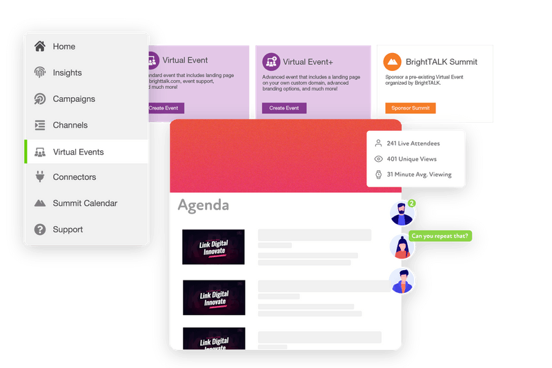 BrightTALK Virtual Events Software - 2025 Reviews, Pricing & Demo
