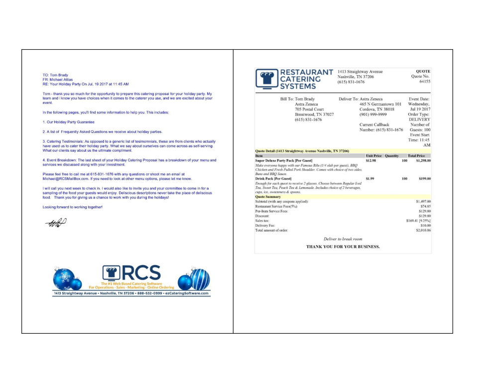 CaterZen Reviews, Cost & Features | GetApp Australia 2023