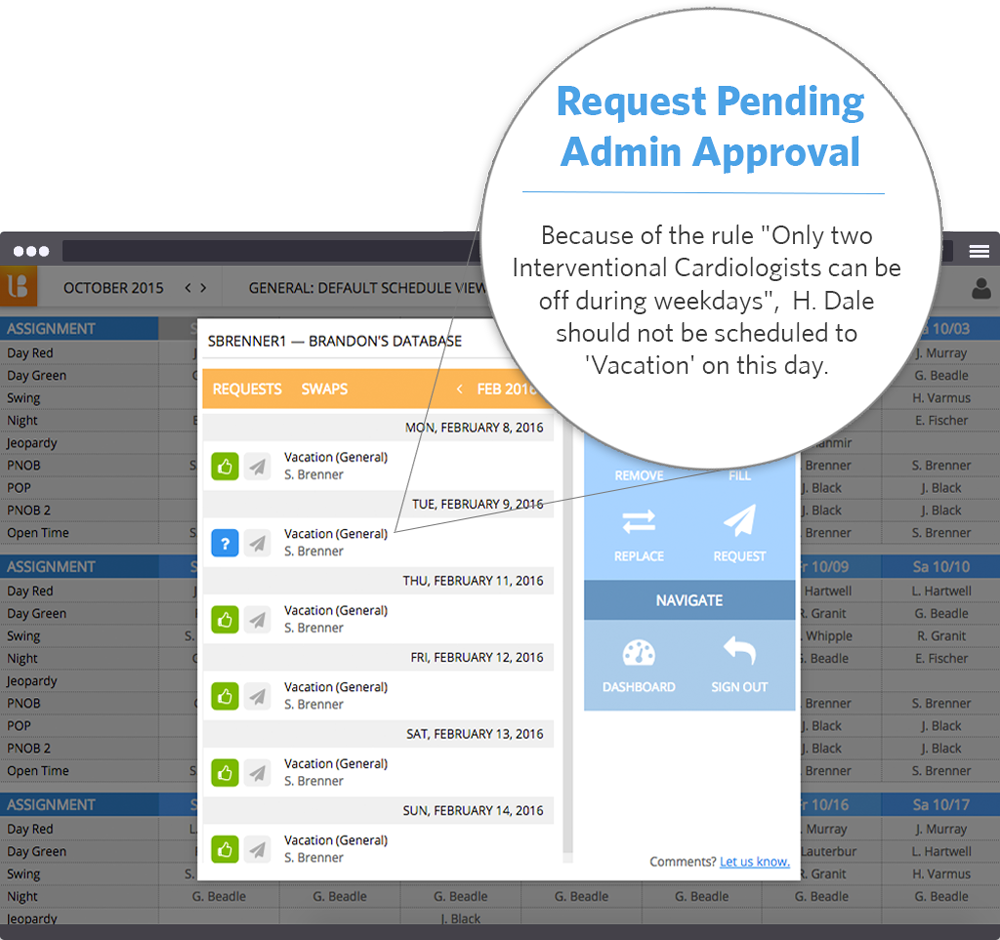 Lightning Bolt vs QGenda Comparison