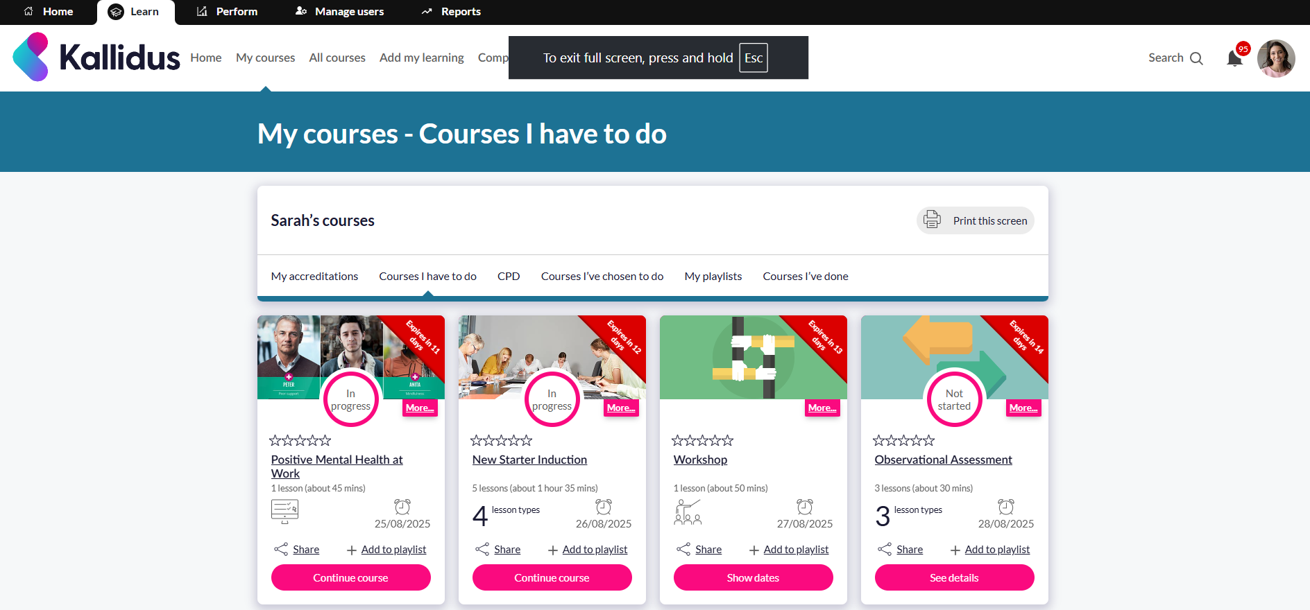 Kallidus Learn Software - 2025 Reviews, Pricing & Demo