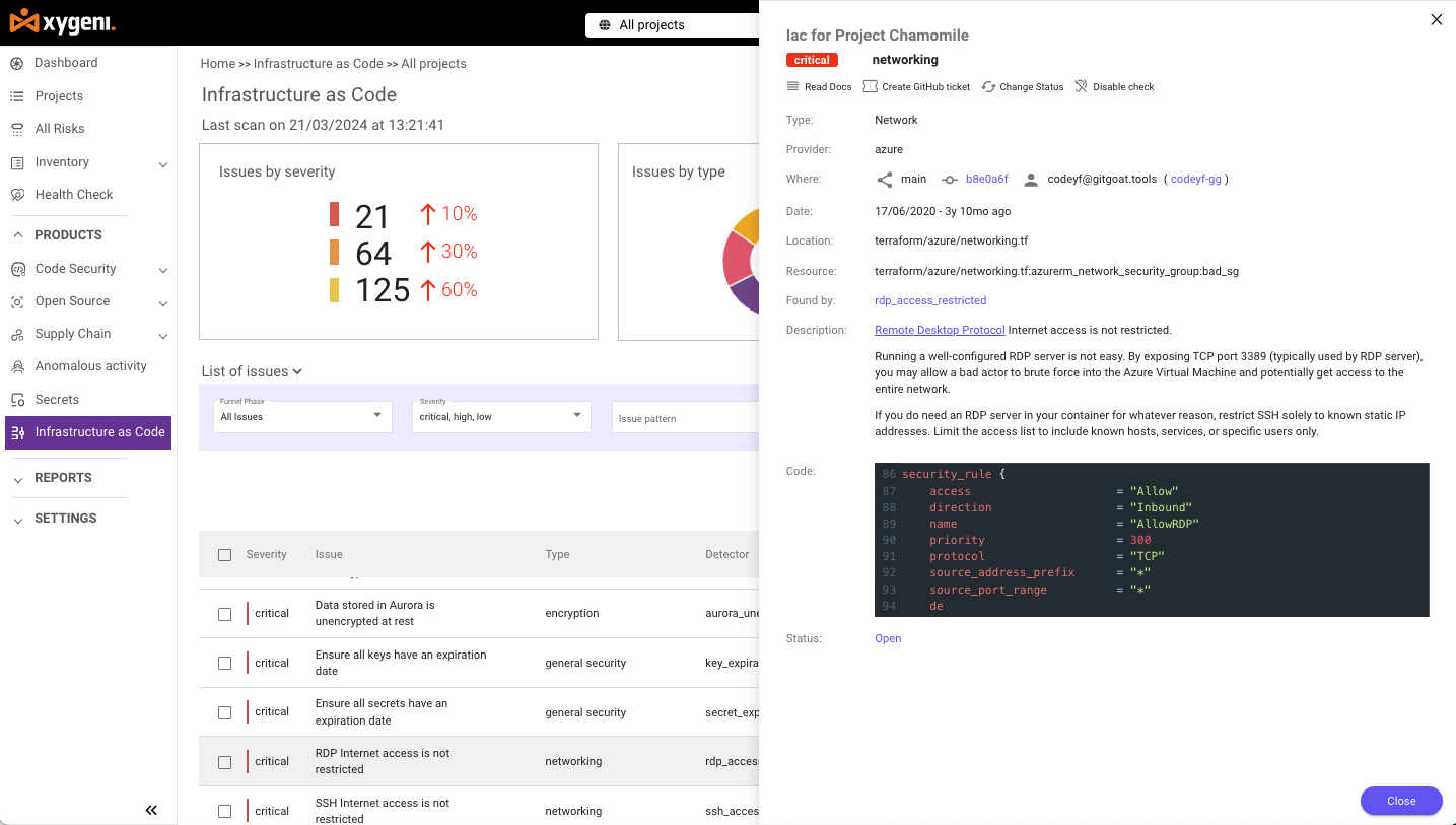 Xygeni Security Software - 2025 Reviews, Pricing & Demo