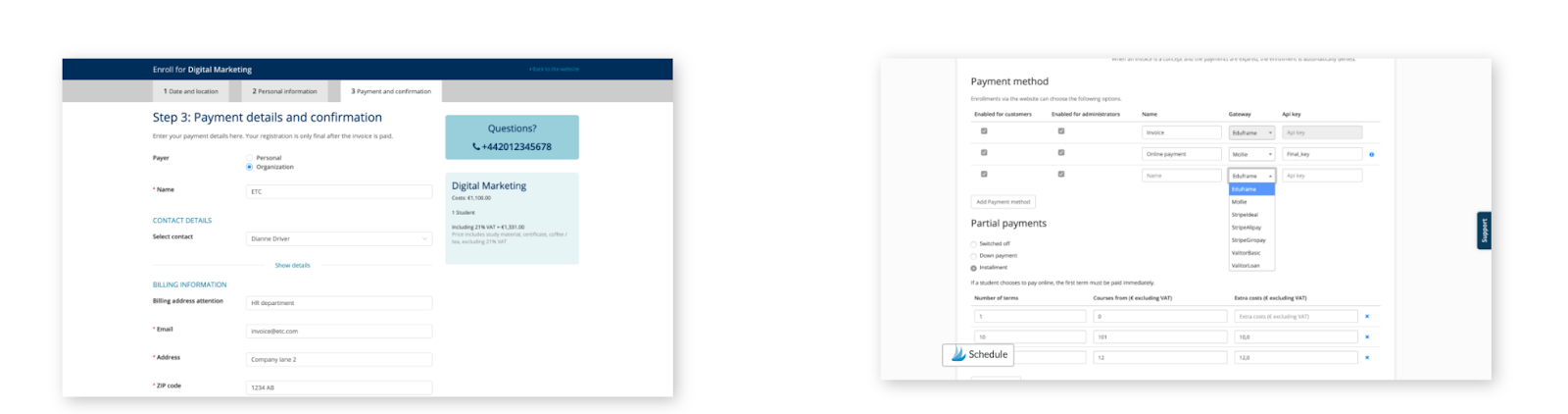 Eduframe Software - 2025 Reviews, Pricing & Demo