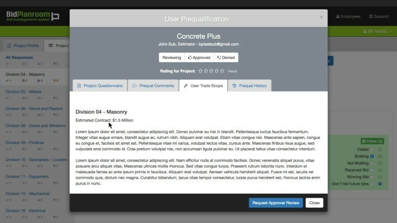 BidPlanroom Software - 2025 Reviews, Pricing & Demo