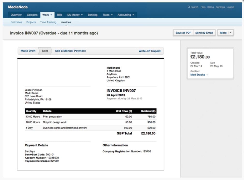 FreeAgent Software - 2021 Reviews, Pricing & Demo