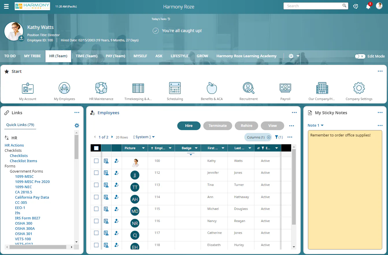Harmony Roze, HCM Reviews, Cost & Features | GetApp Australia 2026