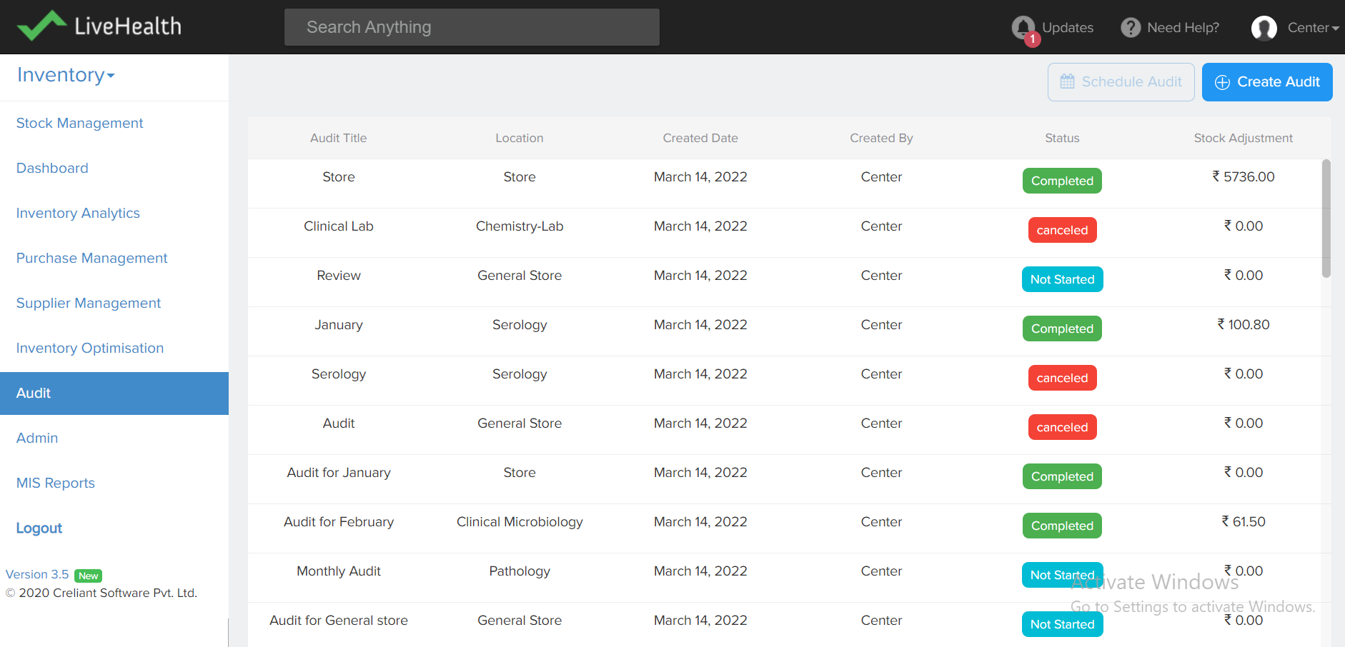 Crelio Inventory Software - 2024 Reviews, Pricing & Demo