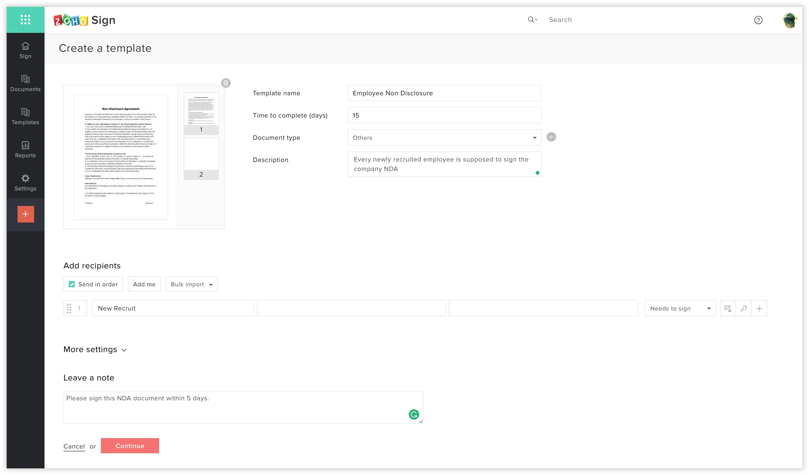 Zoho Sign Pricing, Alternatives & More 2023 | Capterra