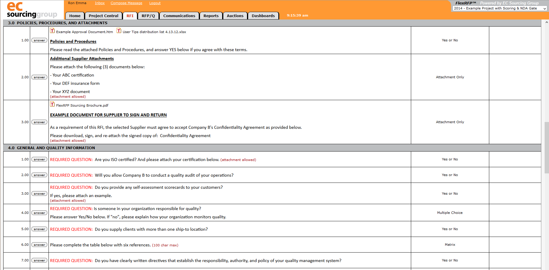 eSourcing Software - 2025 Reviews, Pricing & Demo