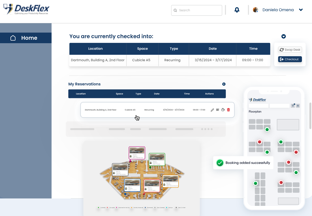 DeskFlex Pricing, Alternatives & More 2025 | Capterra