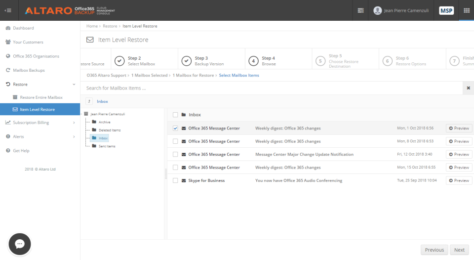 365 Total Backup Price, Features, Reviews & Ratings - Capterra India