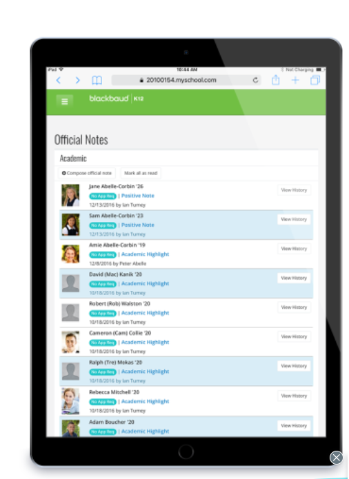 Blackbaud Learning Management System
