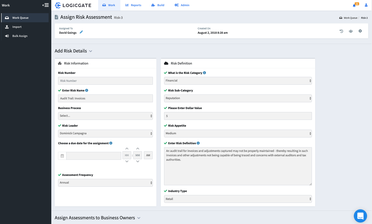 LogicGate Software - 2021 Reviews, Pricing & Demo