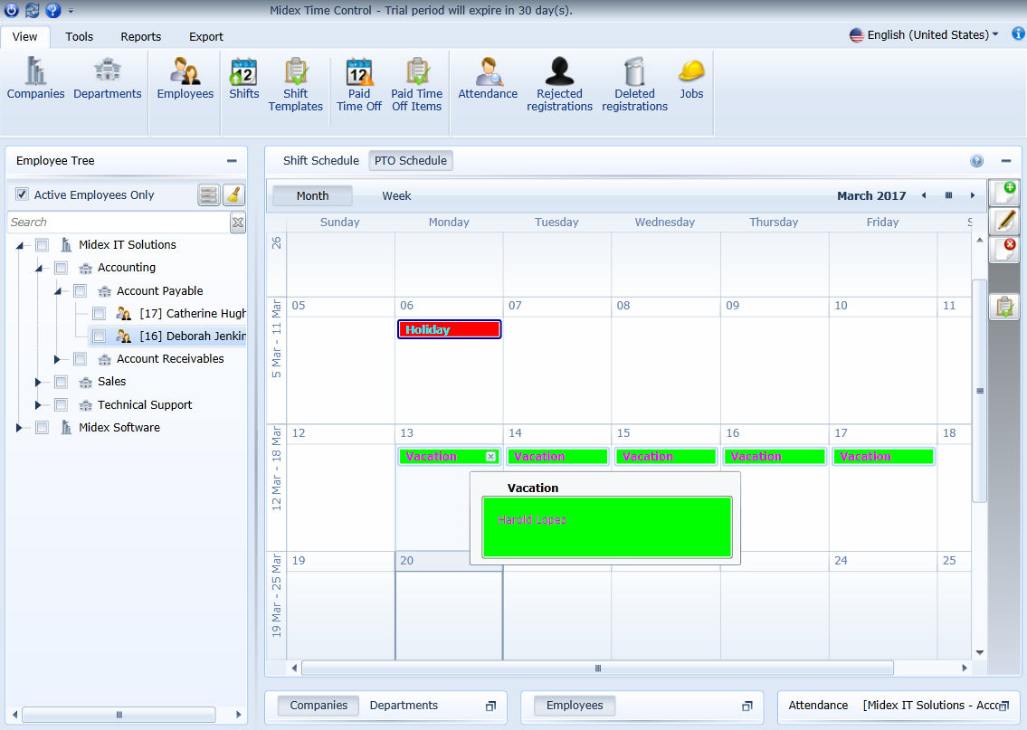 Midex Time Control Software - 2025 Reviews, Pricing & Demo