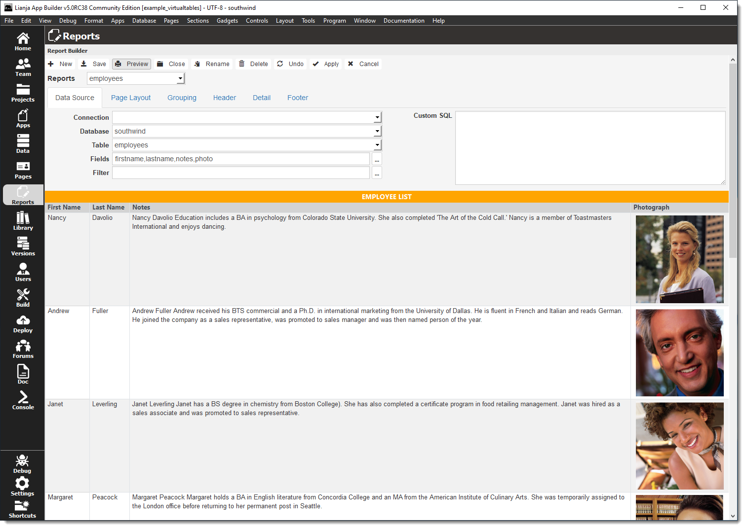 Lianja App Builder Software - 2025 Reviews, Pricing & Demo