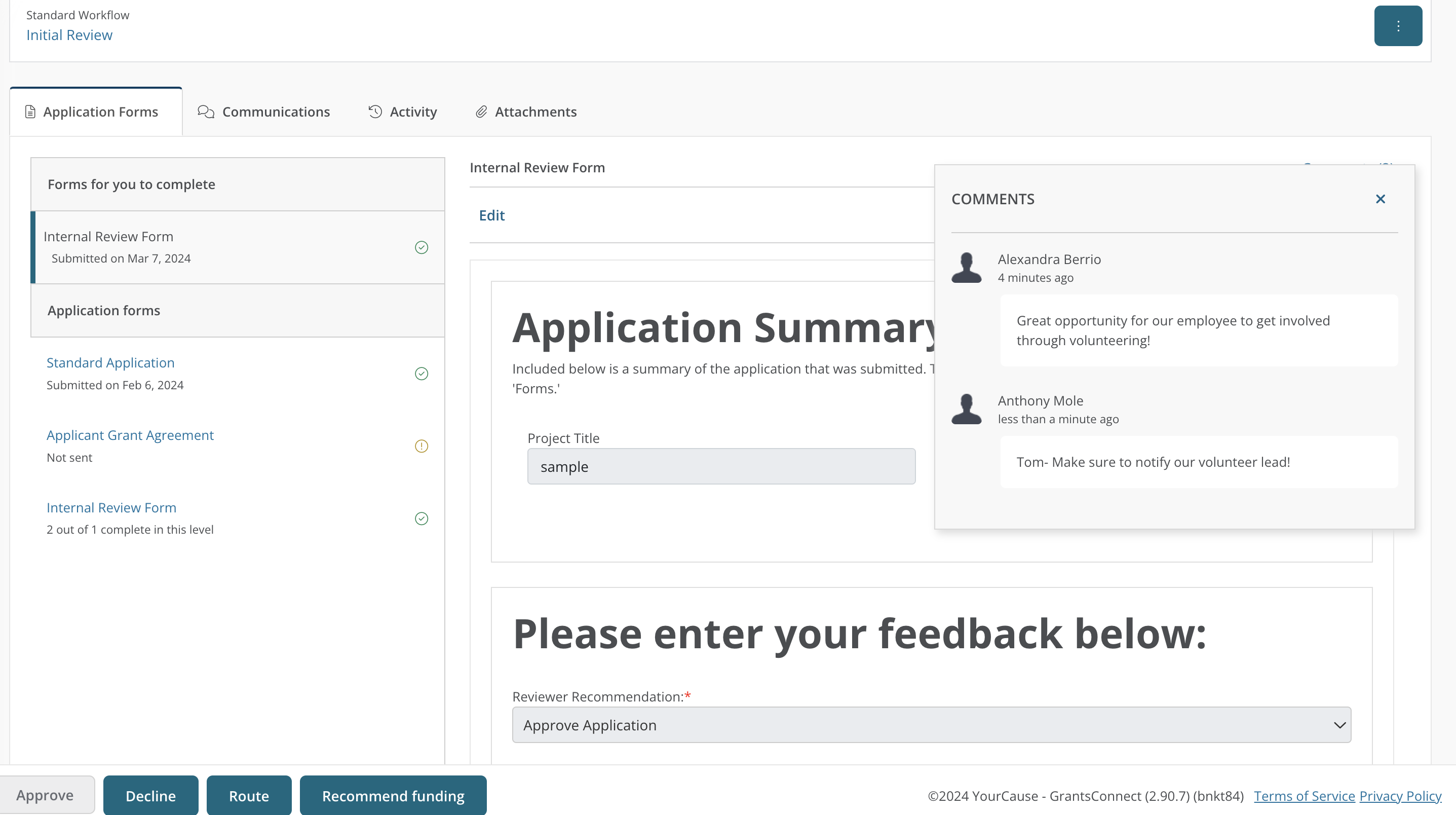 YourCause GrantsConnect Software - 2025 Reviews, Pricing & Demo