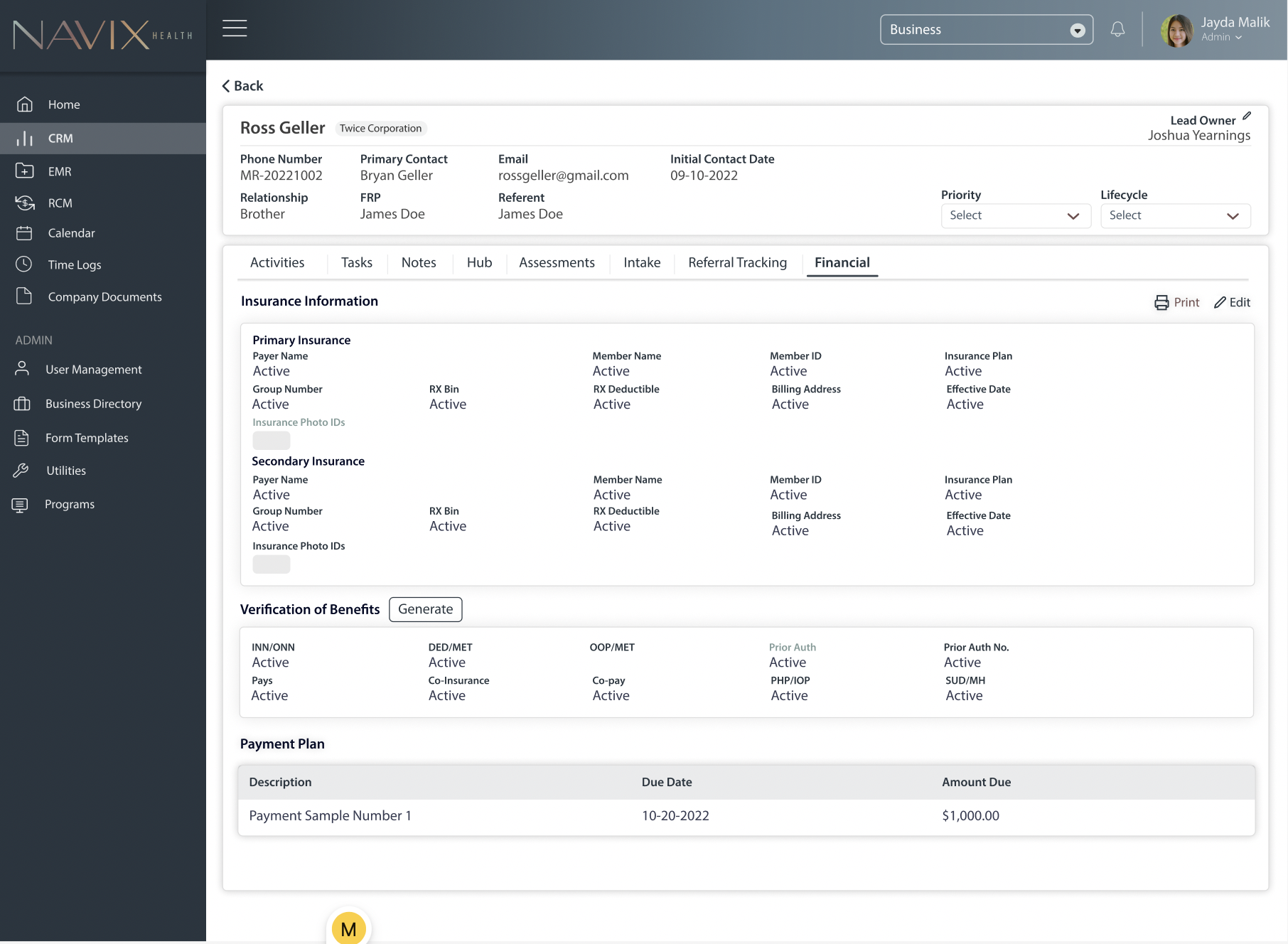 Navix Health - Opiniones, precios y características - Capterra España 2025