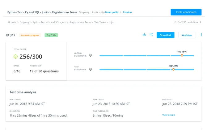 HackerEarth Assessments Reviews, Prices & Ratings | GetApp Canada 2024
