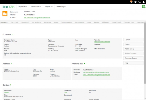 Sage CRM Software Reviews, Demo & Pricing - 2022