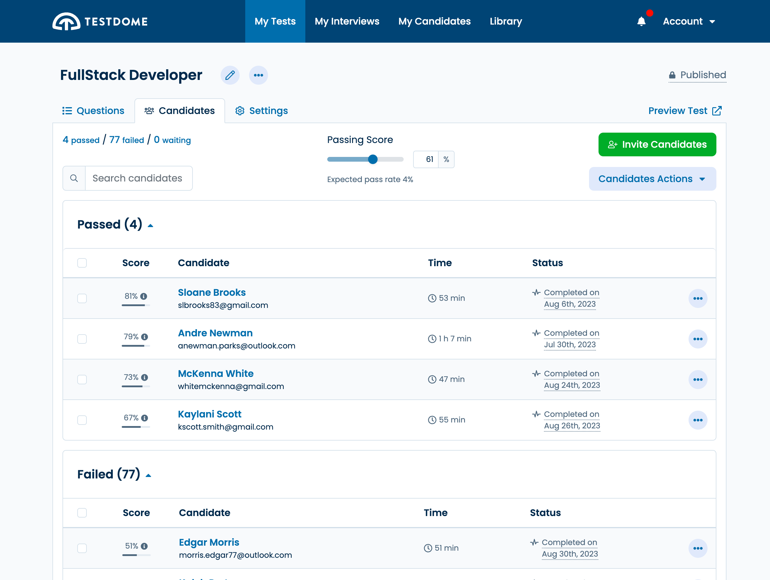 TestDome Pricing, Alternatives & More 2023 | Capterra