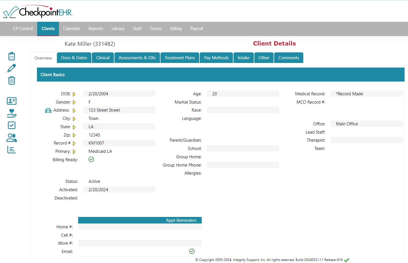 Checkpoint EHR Software - 2024 Reviews, Pricing & Demo
