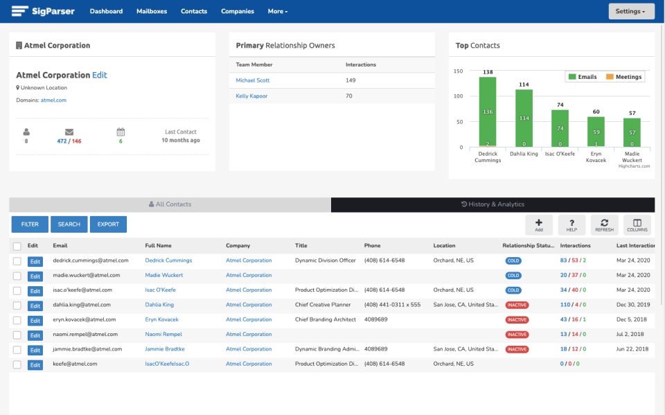 SigParser: precios, funciones y opiniones | GetApp Chile 2025
