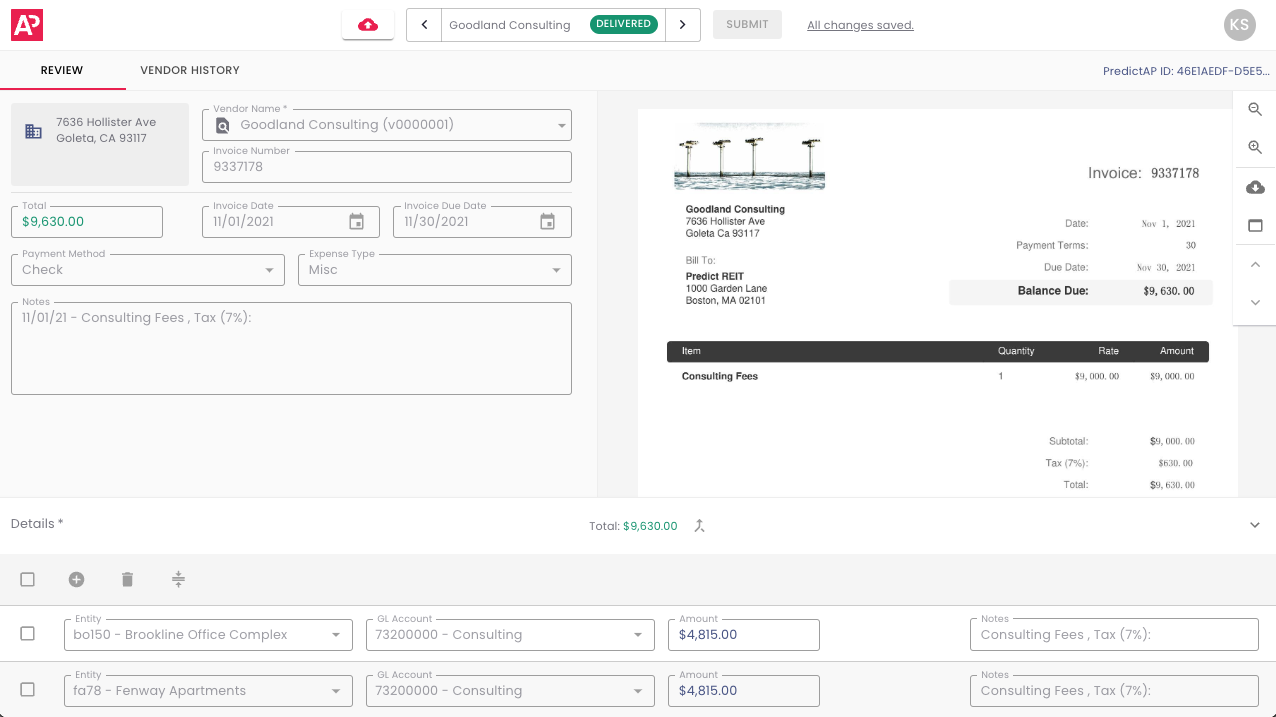 PredictAP Software - 2024 Reviews, Pricing & Demo