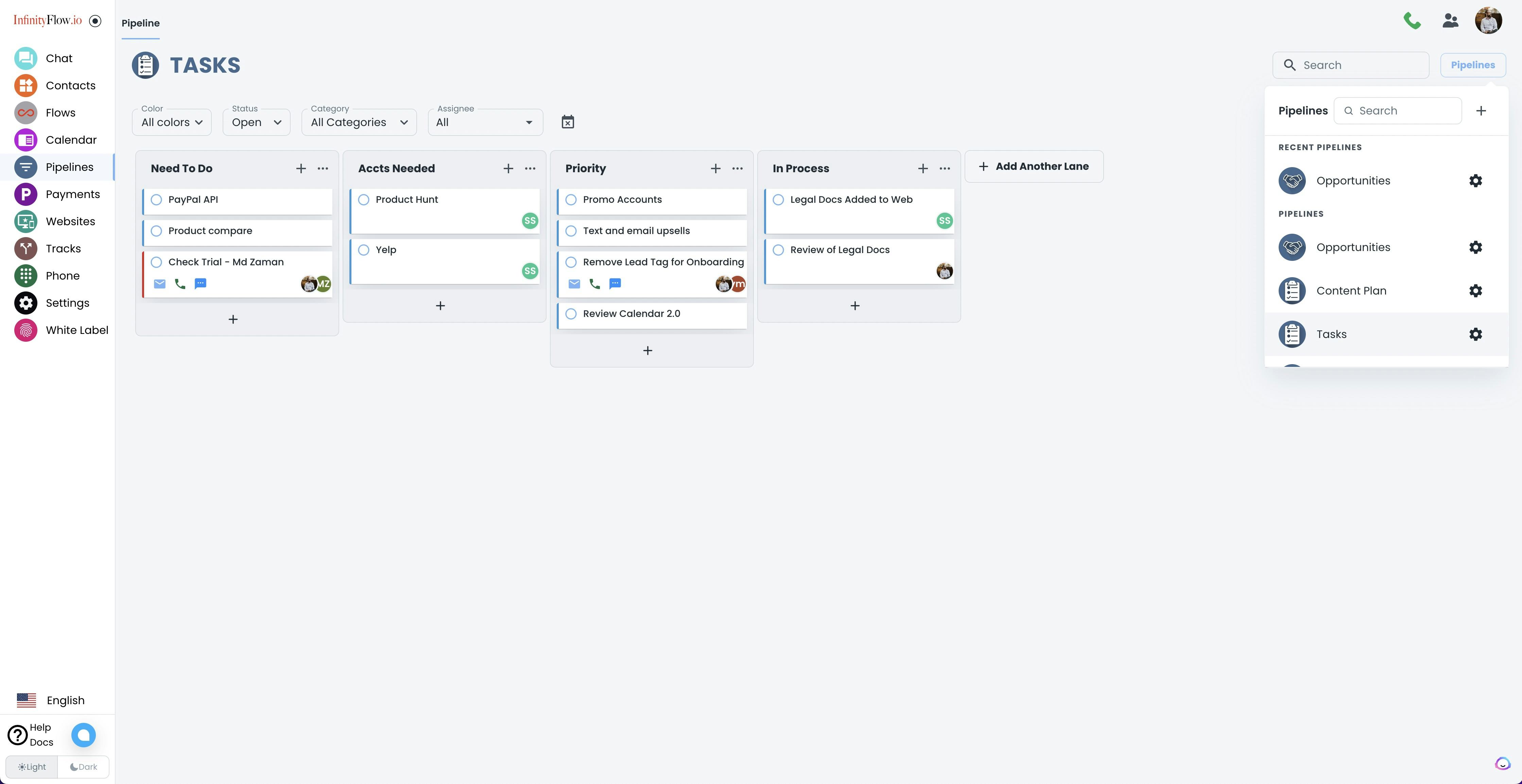 InfinityFlow.io Software - 2025 Reviews, Pricing & Demo