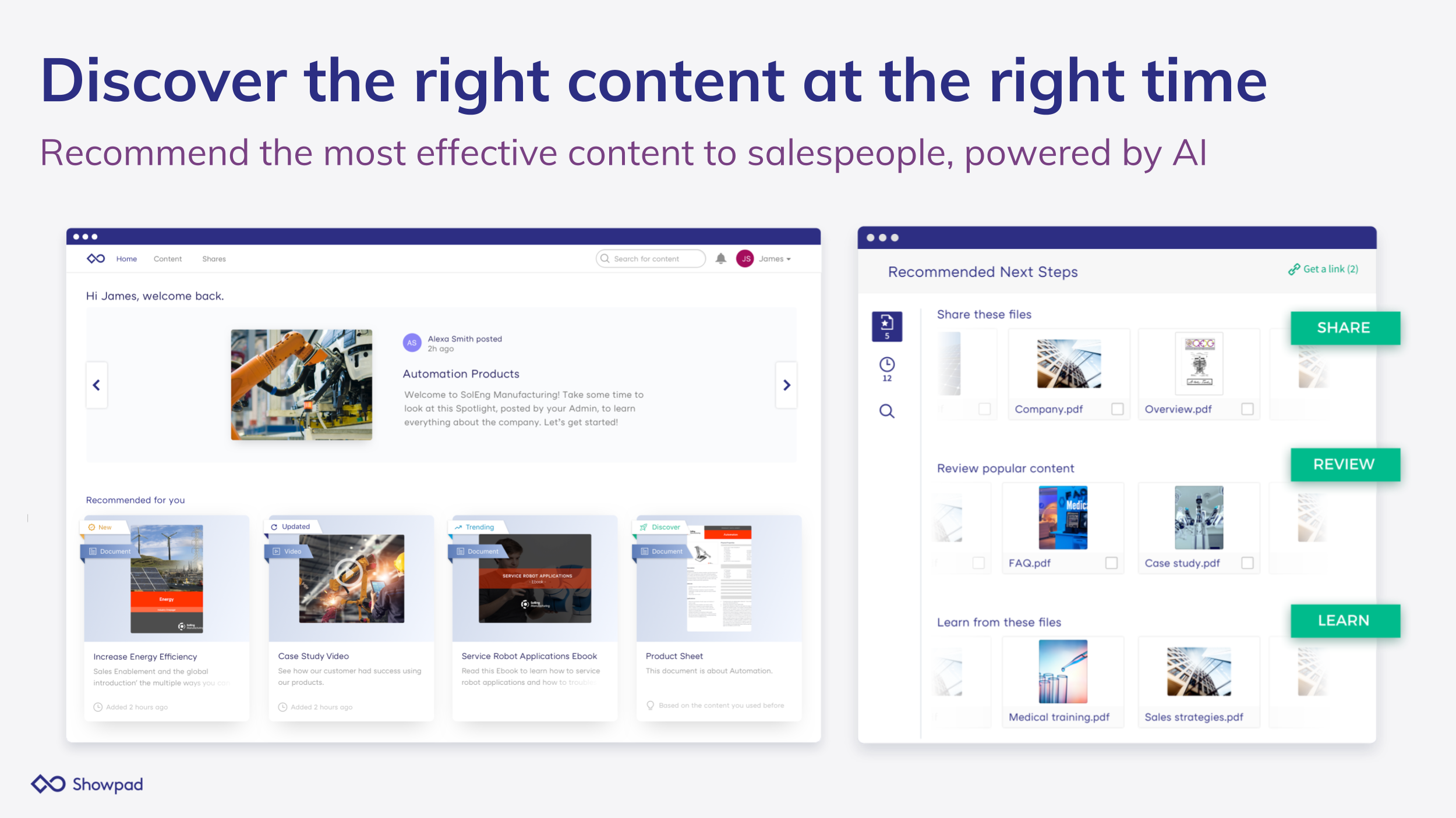 Showpad Pricing, Features, Reviews & Alternatives | GetApp