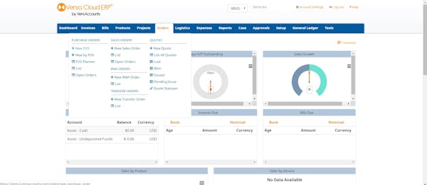 Versa Cloud ERP Reviews, Demo & Pricing - 2021